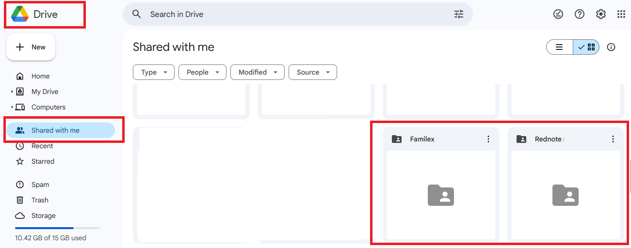 Shared Folders in Google Drive – Rednote Knowlege Base